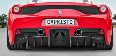 Ferrari 458 Special Capristo Carbon Fiber Diffuser - JHParts