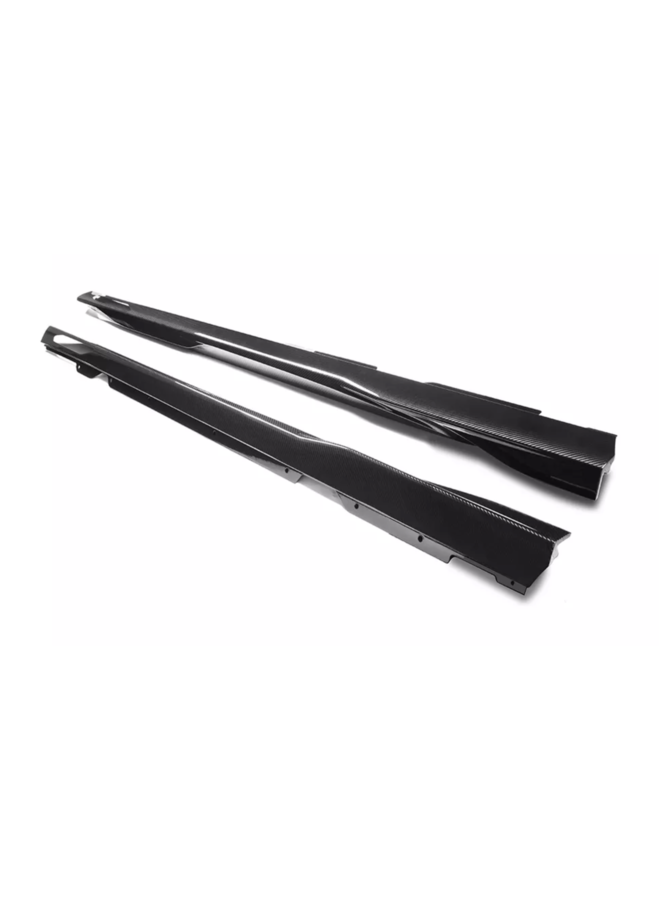 BMW 4 serie G26 i4 carbon side skirt extensions - JHParts