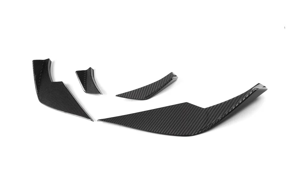 BMW G80 G81 G82 G83 M3 M4 Carbon front bumper canards - JHParts