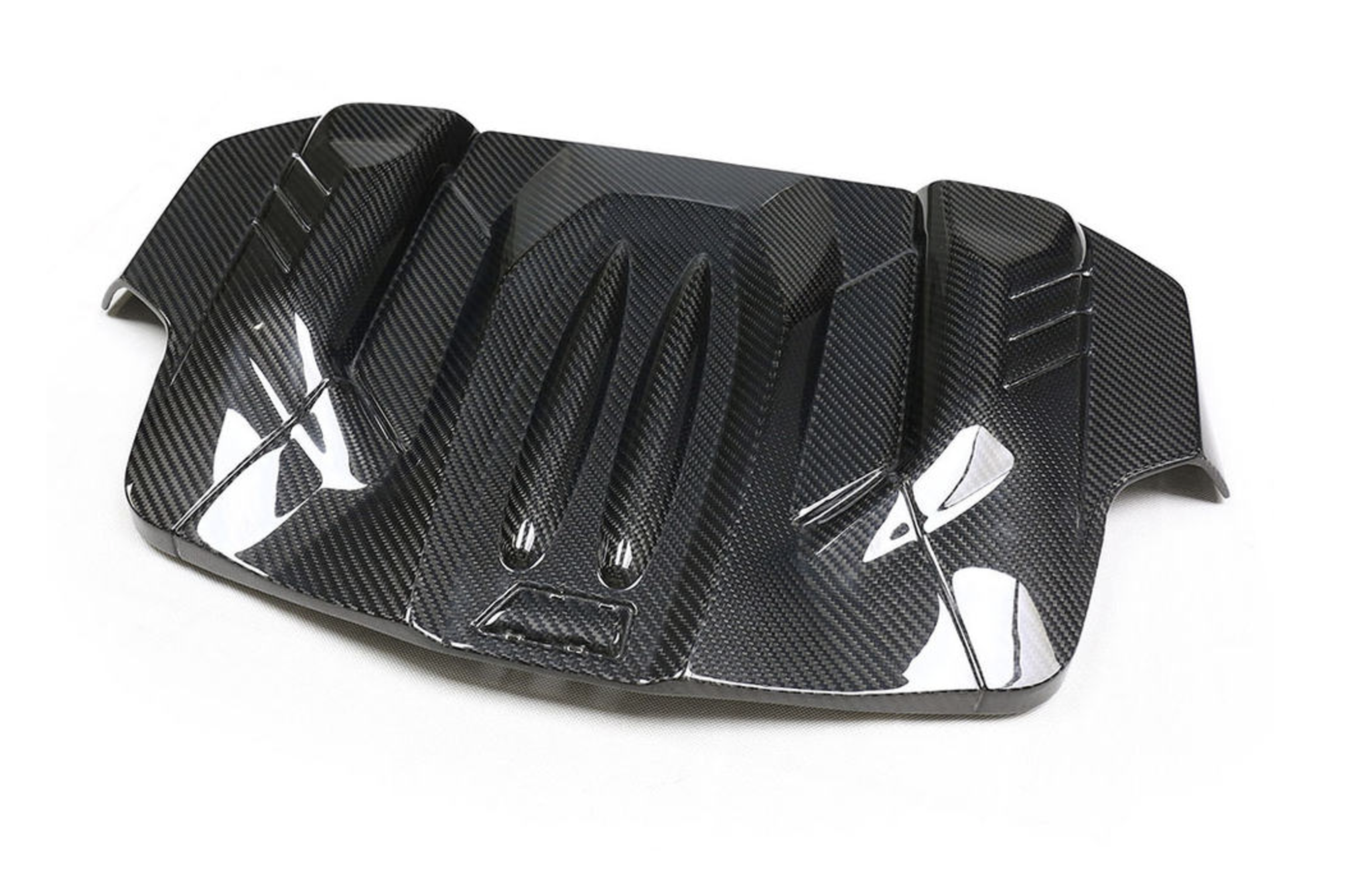BMW M5 M6 F06 F10 F12 F13 Carbon engine plate cover - JHParts