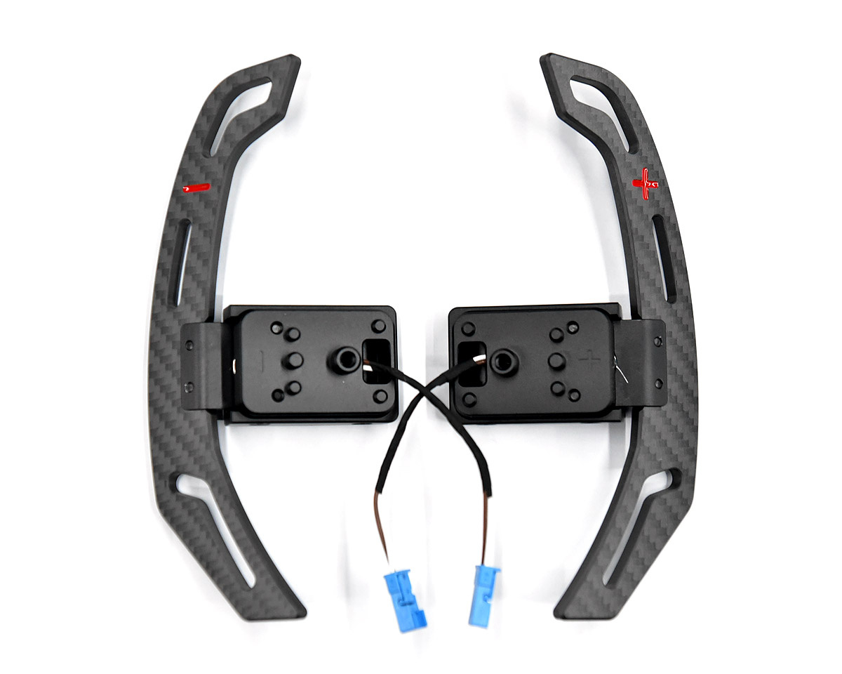 BMW F80 F82 F83 F87 M2 M3 M4 Carbon magnetic shift paddles - JHParts