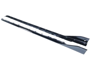 BMW 1 Series F40 high-gloss black side skirt extensions - JHParts