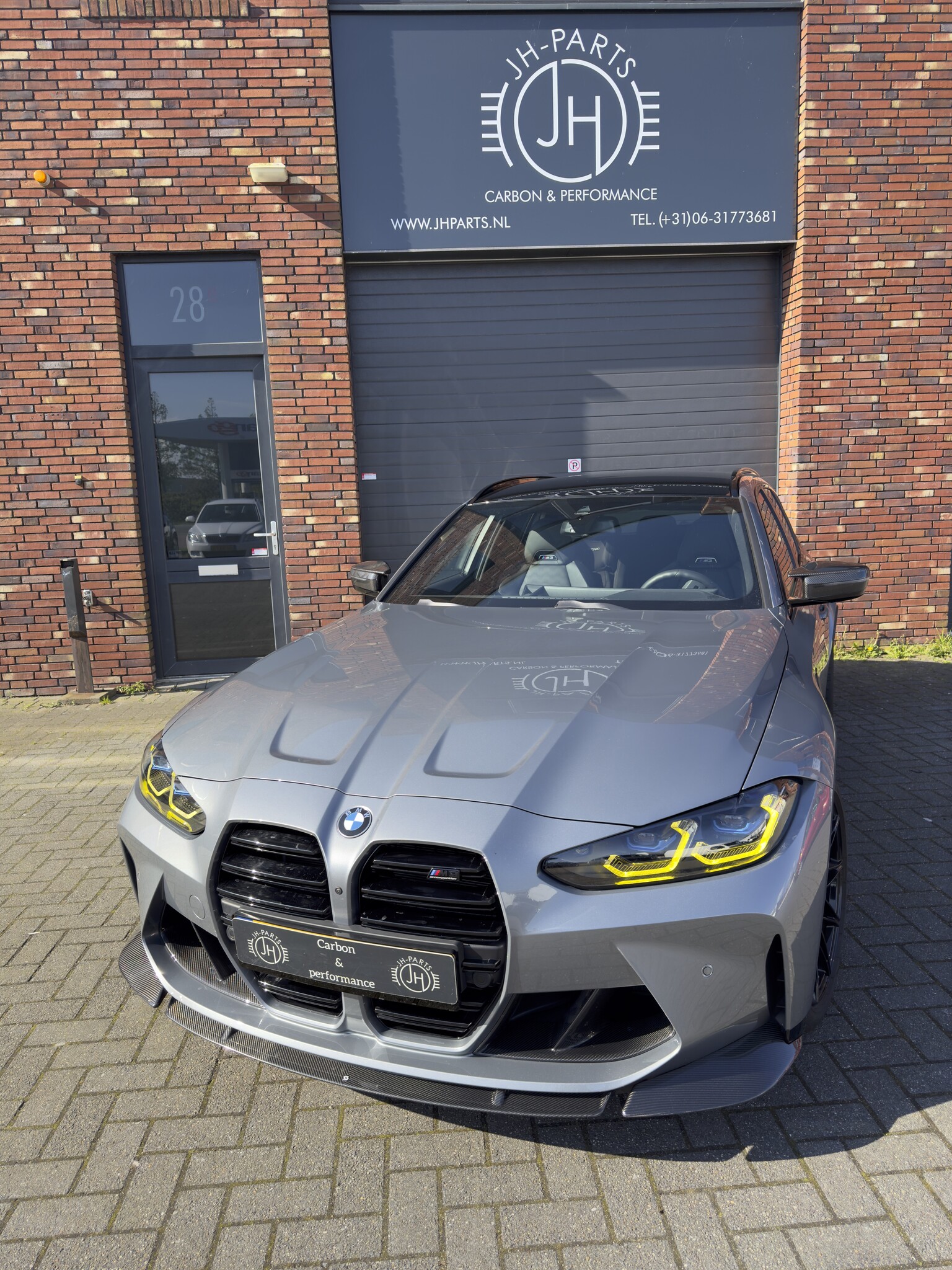 BMW G80 G81 M3 G82 M4 Yellow DRL CSL style angel eyes module - JHParts