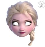Masker Elsa Frozen - Feestbazaar.nl