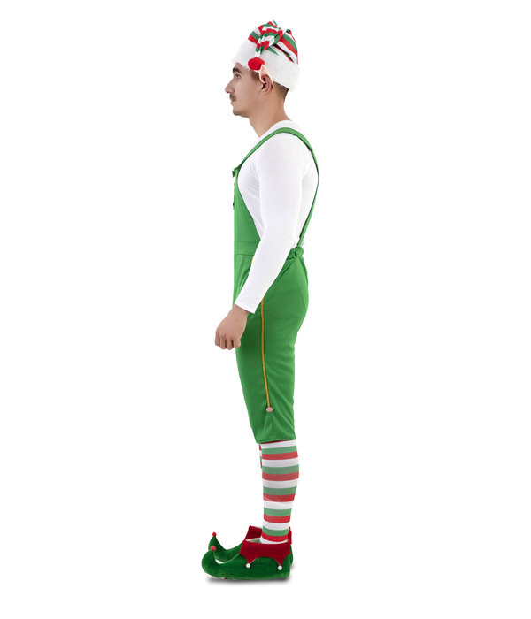 Jumpsuit Elf Heren Groen - Feestbazaar.nl