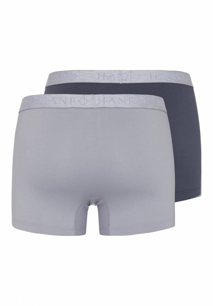 Hanro Men underwear Cotton-Essentials 2pack pants grey 073078 - Italian ...