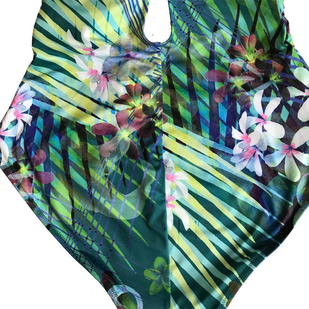 Parah badmode dames badpak Elegance groen | Italian Design - Italian ...