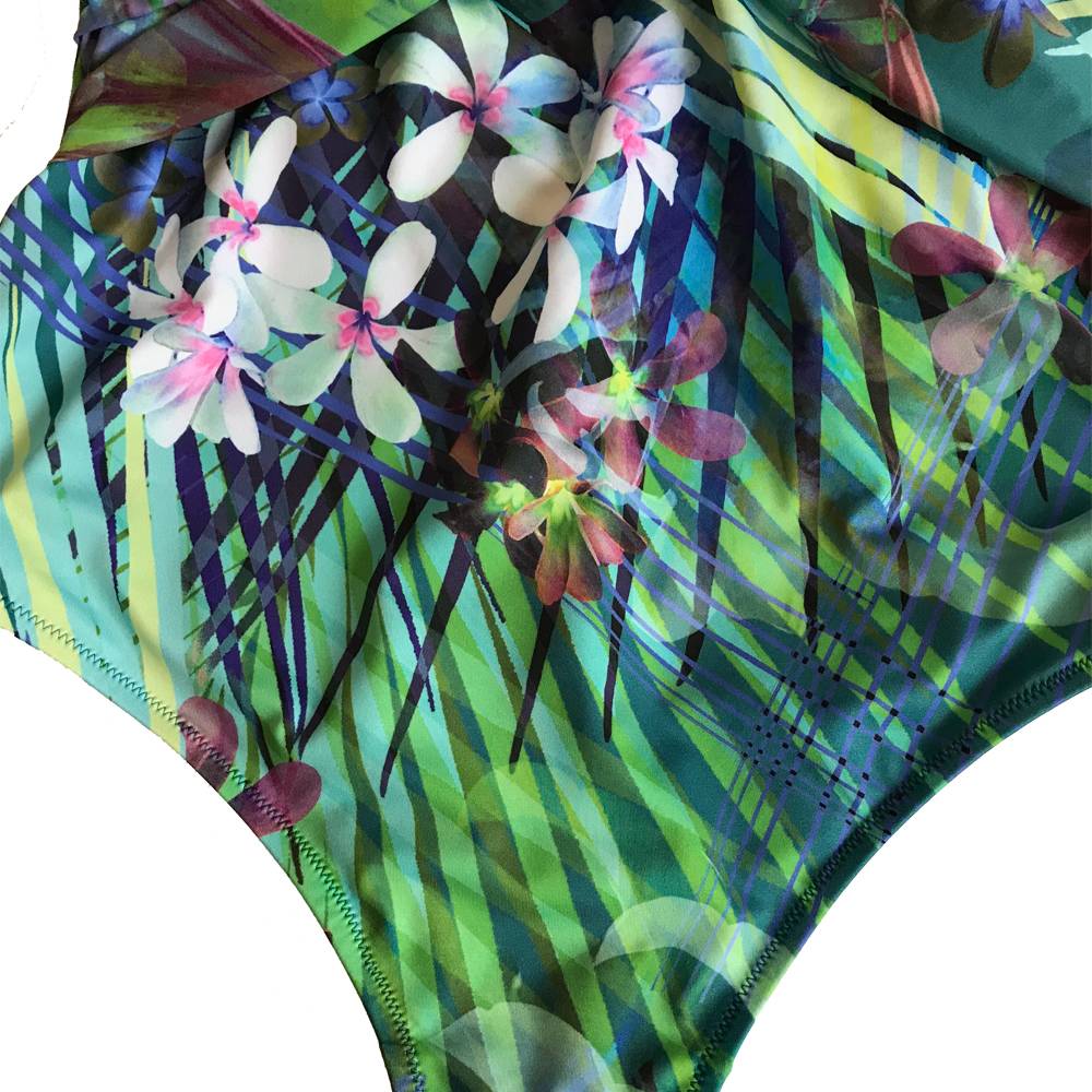 Parah badmode dames badpak Elegance groen | Italian Design - Italian ...