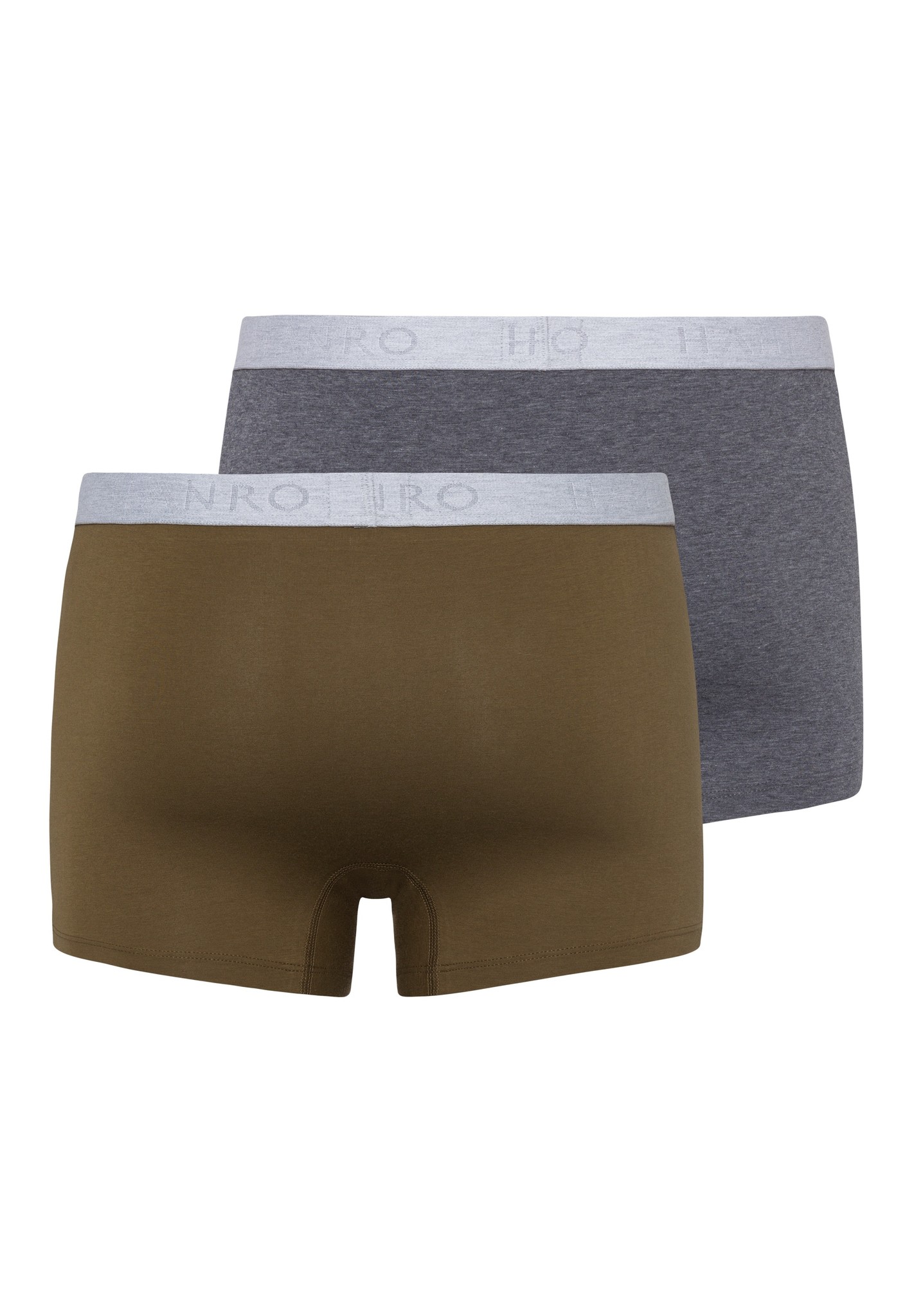 Hanro Men underwear Cotton-Essentials 2pack pants grey 073078 - Italian ...