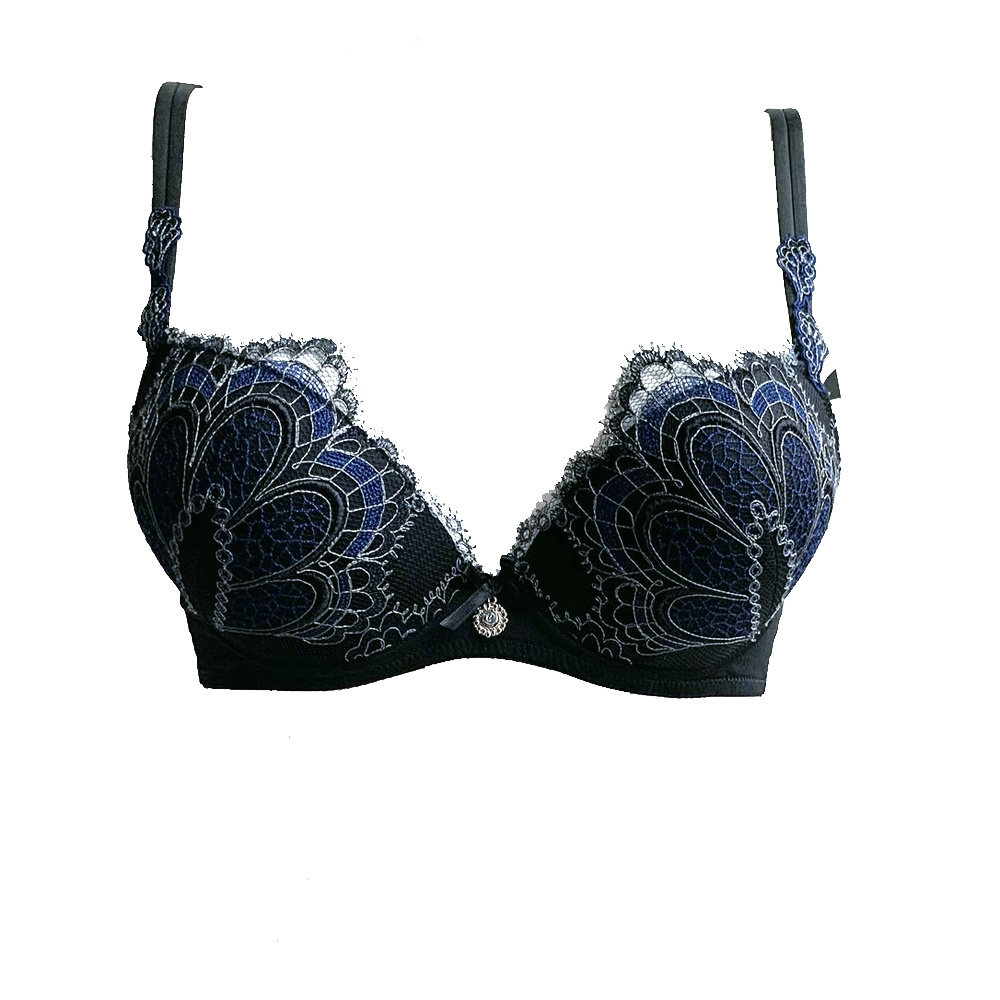 AMBRA Lingerie Grand Arche push up BH blauw 0328 | Italian Design ...