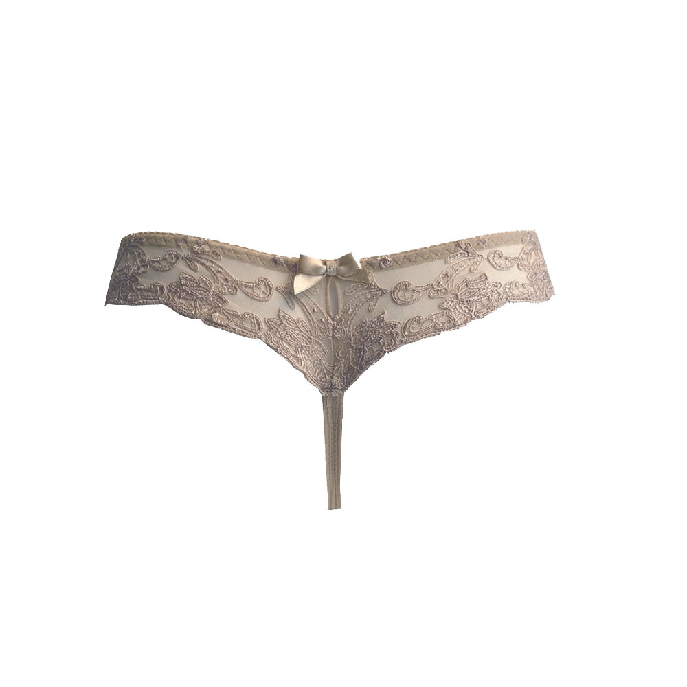 AMBRA Lingerie slips Platinum Fashion String Skin 1330F - Italian ...