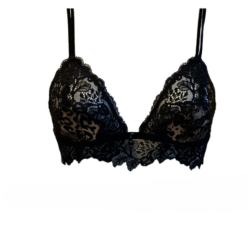 AMBRA Lingerie Bras DARK/DEEP NUDE Triangle Bra black/brown 0951 ...