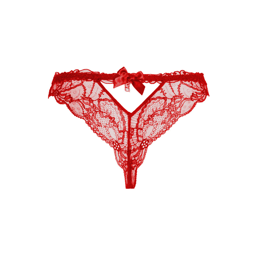 Lise Charmel lingerie Soir de Venise String rood ACA0003 - Italian ...