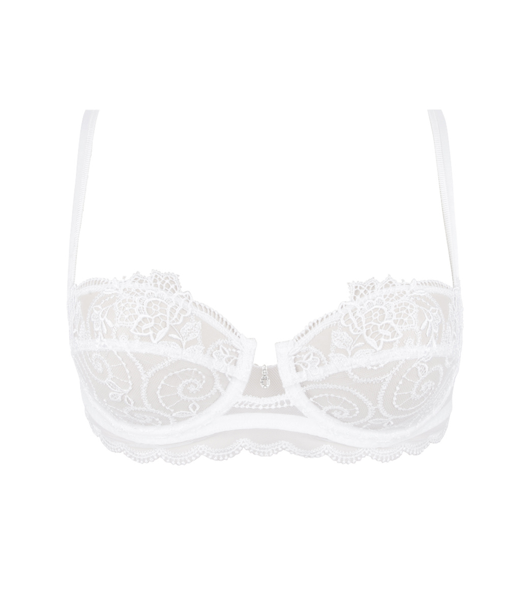 Lise Charmel Lingerie Crystal Poësie Balconnet BH wit ACH3034D ...