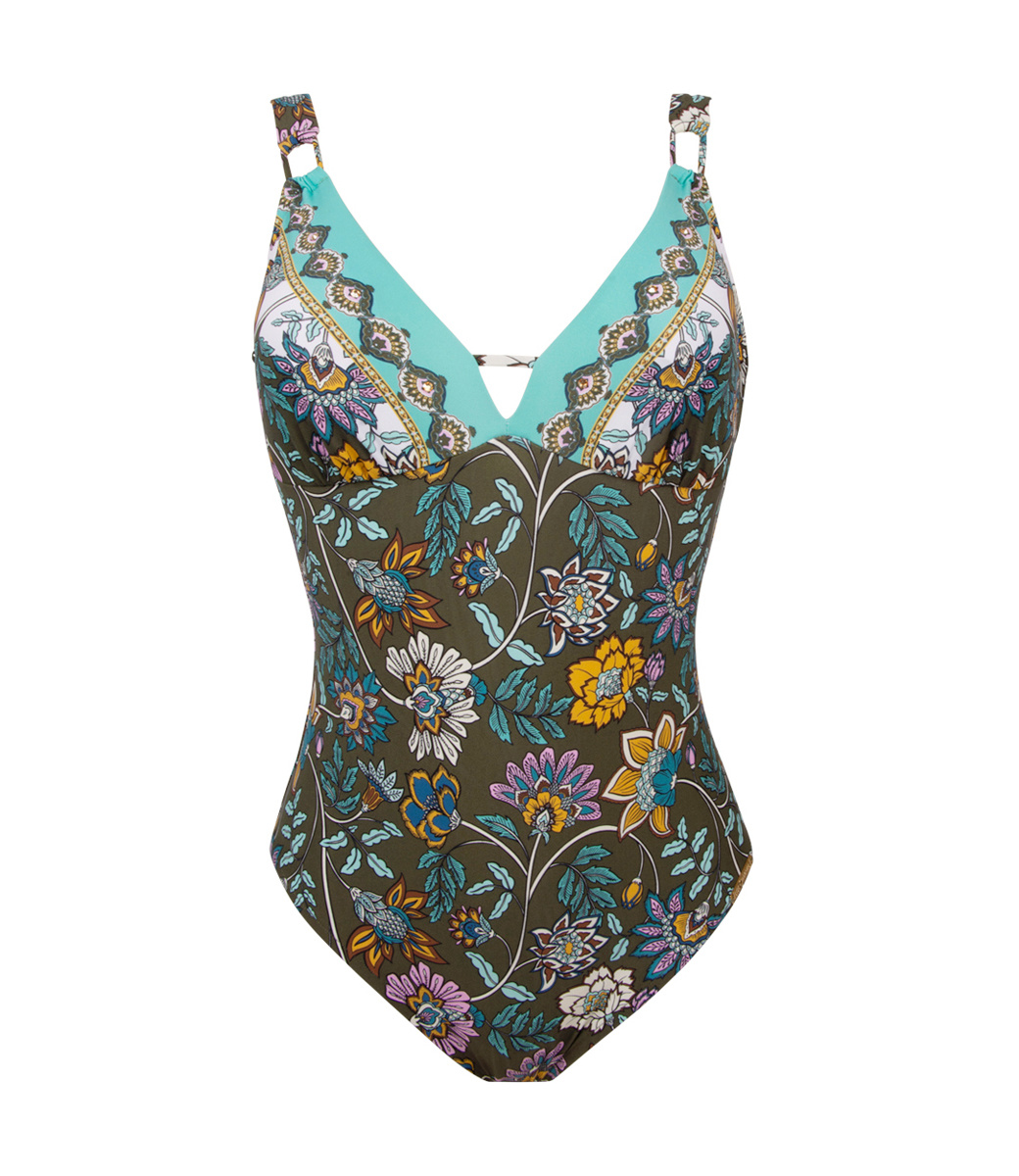 Lise Charmel Badmode Fleur Persane Badpak brons ABB6967 - Italian ...