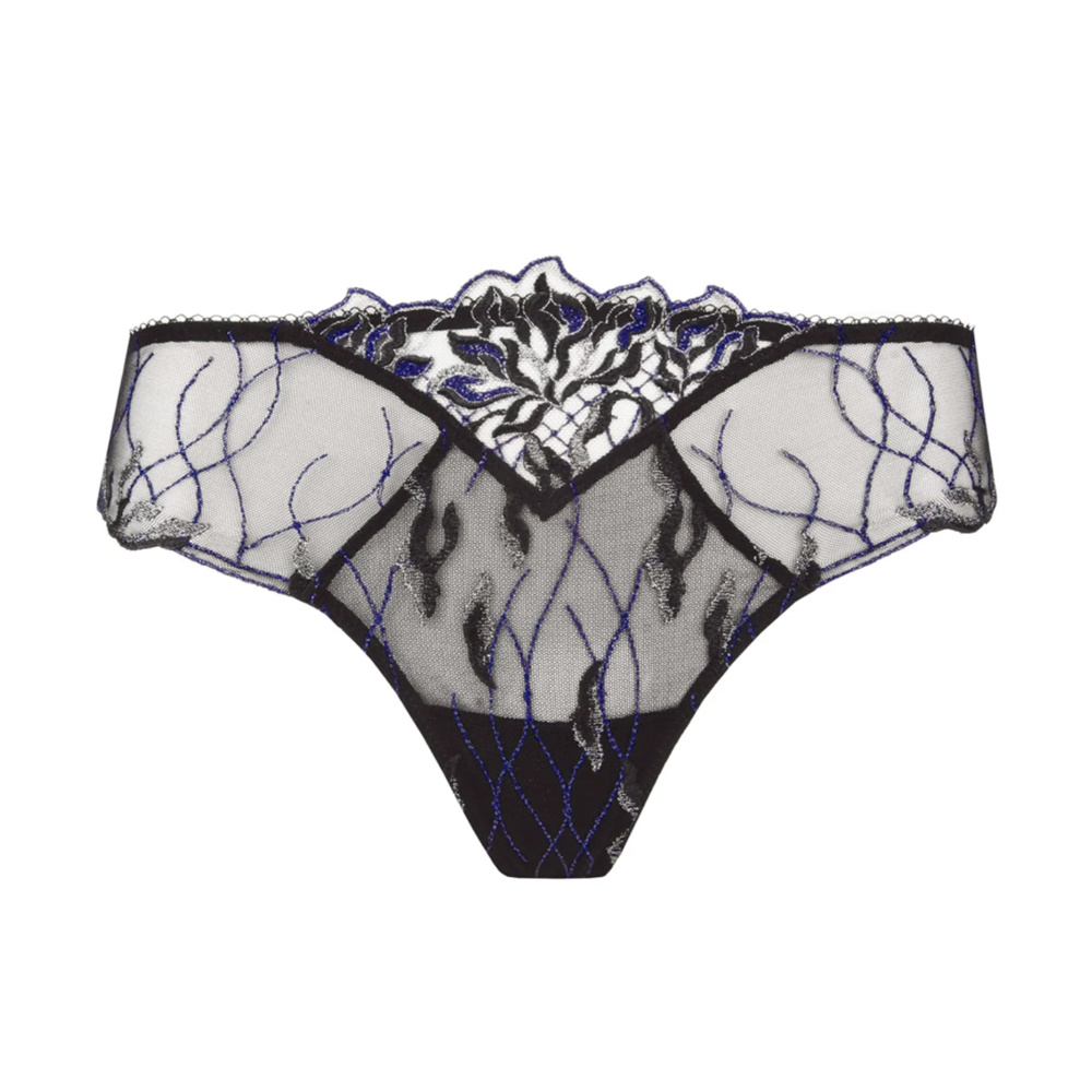 Lise Charmel Lingerie Nuit Argent String blauw/zilver ACH0035 - Italian ...