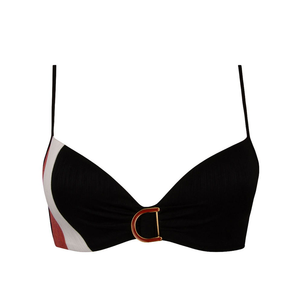 Lise Charmel Bademode Chic Aquatique Bikinitop schwarz/braun ABB5865 ...