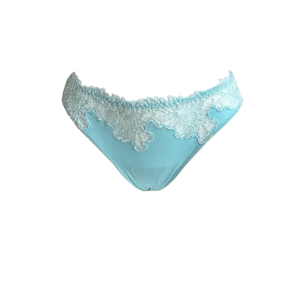 AMBRA Lingerie Titanium String aqua blue 1430 - Italian Design Fashion ...