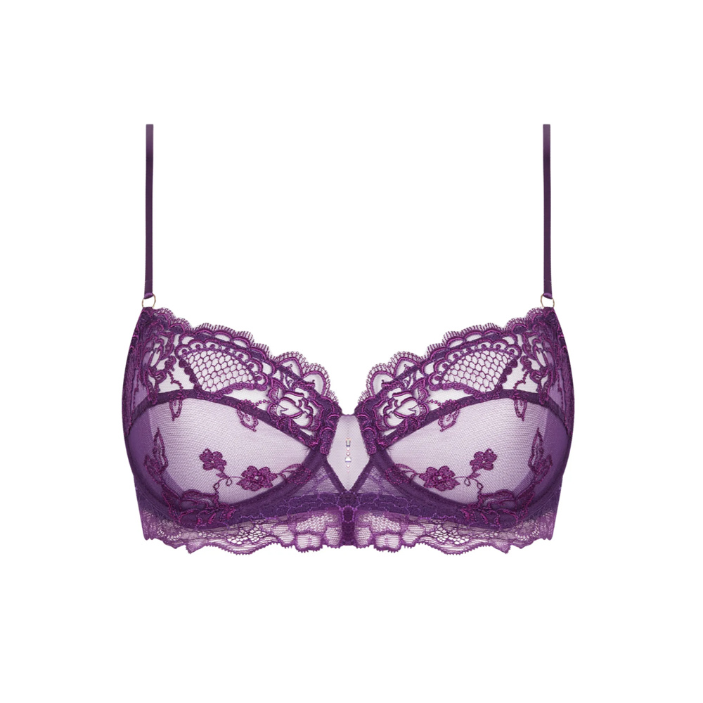 Lise Charmel lingerie Sublime en Dentelle 1/2 cup Balconnet BH paars ...