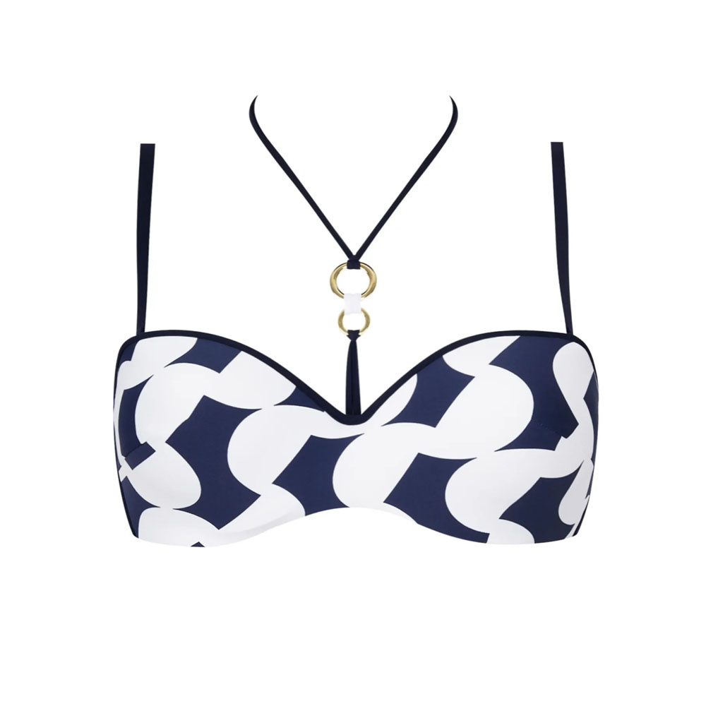 Lise Charmel Badmode Bikini Cruise For Ever blauw/ wit - Italian Design ...