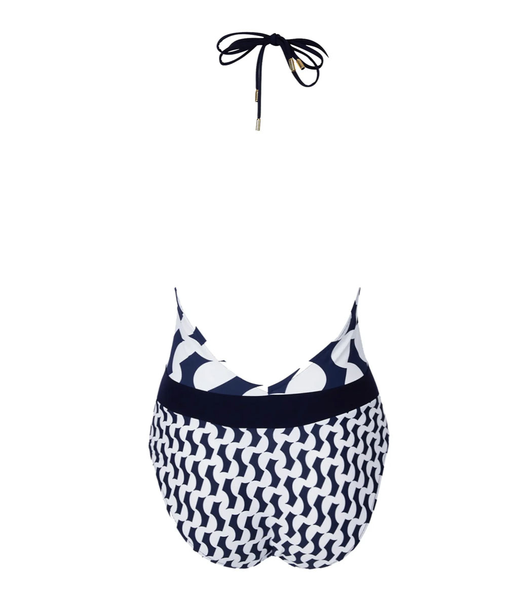 Lise Charmel Bademode Badeanzug "Kreusfahrt for ever" Marineblau/ Weiß ...