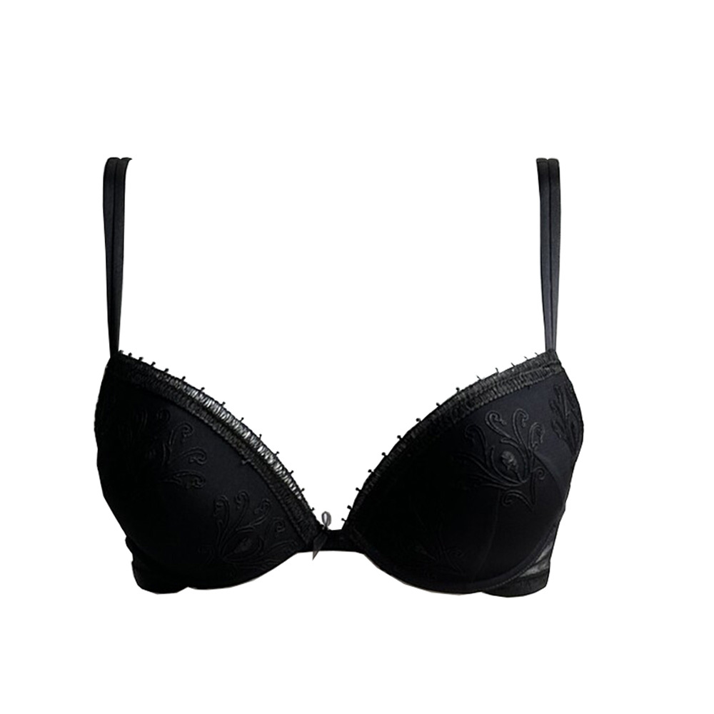 AMBRA lingerie DESIGN Oil Push Bra 0676 black - Italian Design Fashion ...