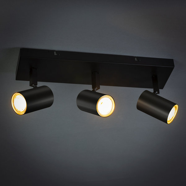 Plafondspot The Common 3 lichts balk - Light Collection
