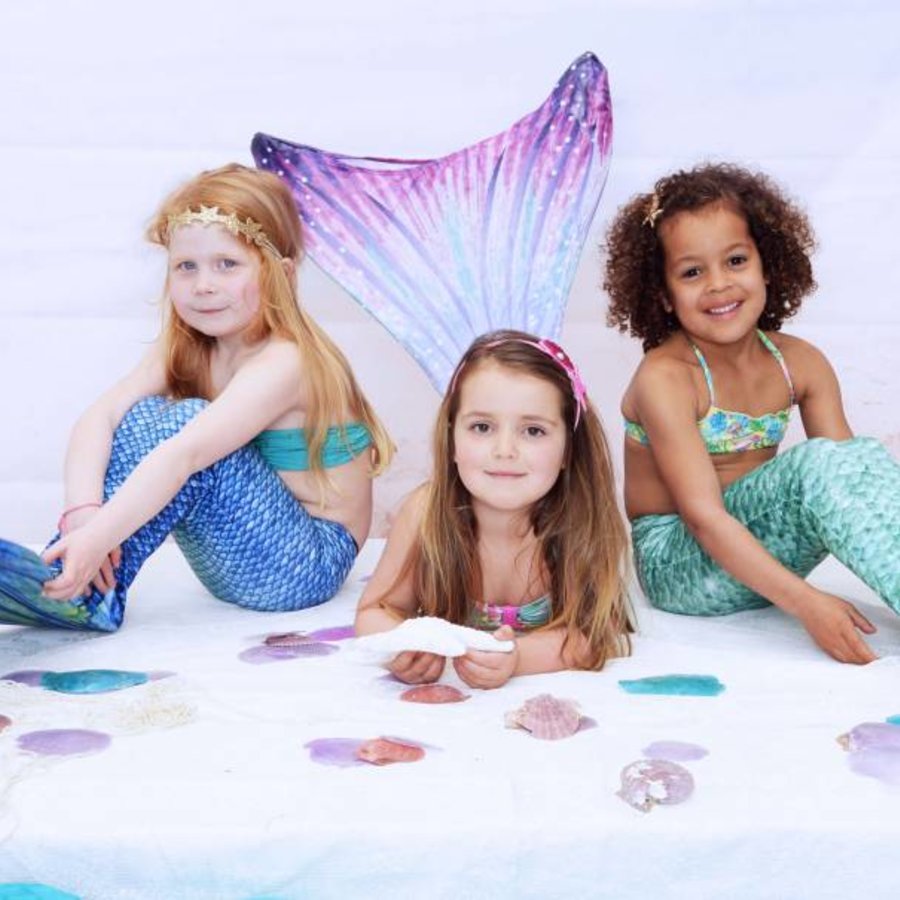 Mermaid theme party, mermaid swimming lesson or photo shoot. Mermaid ...