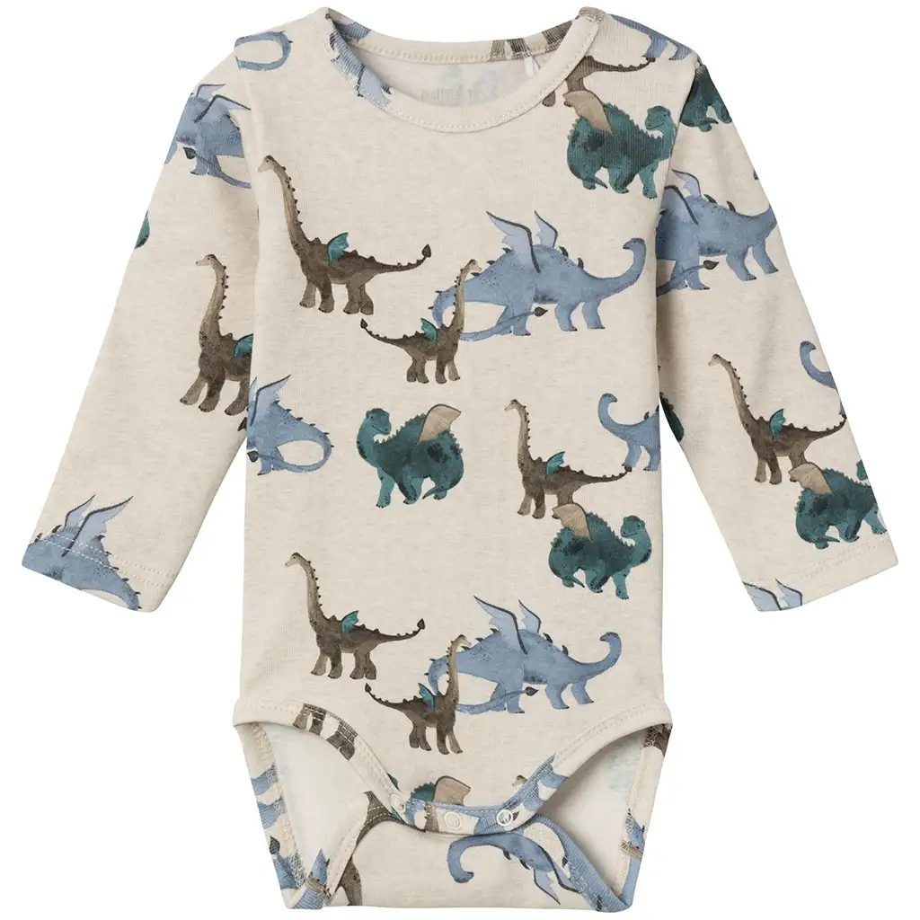 Rompertje Dragon (peyote melange) - Schattige Babykleertjes