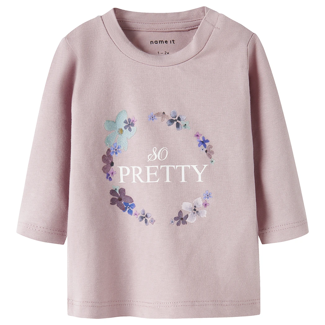 Longsleeve Neya (burnished lilac) - Schattige Babykleertjes