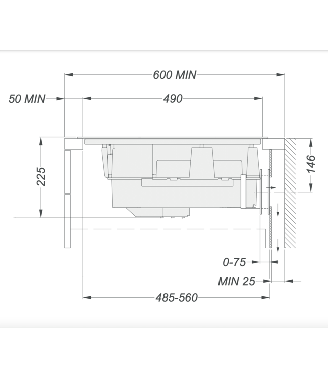 1861 Werkbladafzuiging | Novy Easy Pro