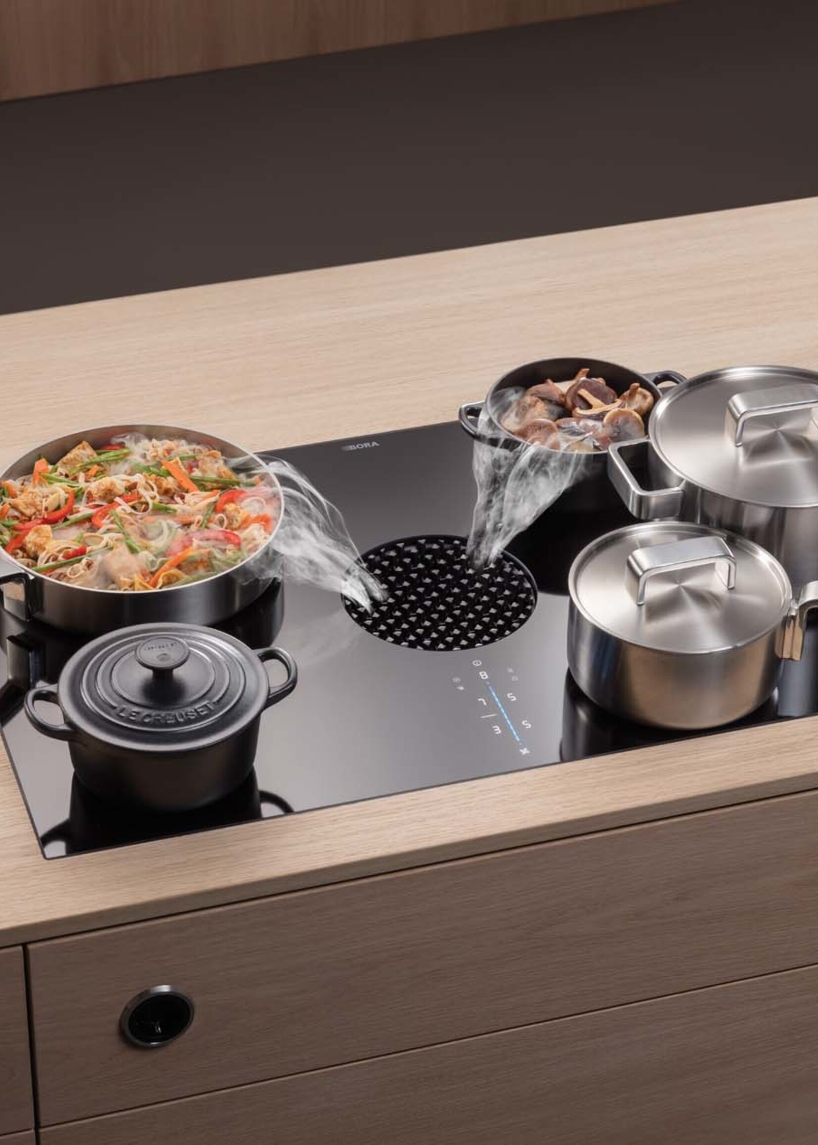 GP4U Inductiekookplaat met Kookveldafzuiging | Bora Prijs ...