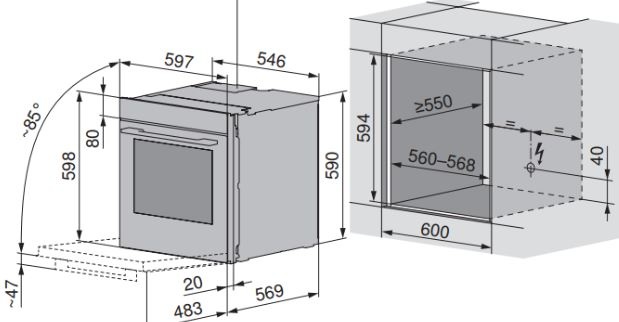 Combair V6000 60P AutoDoor Platinum