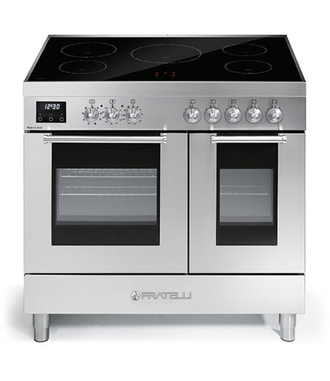 YP292I05SS Inductie fornuis 90 cm