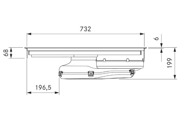 Bora M PURE Kookplaat Met Afzuiging PURMA