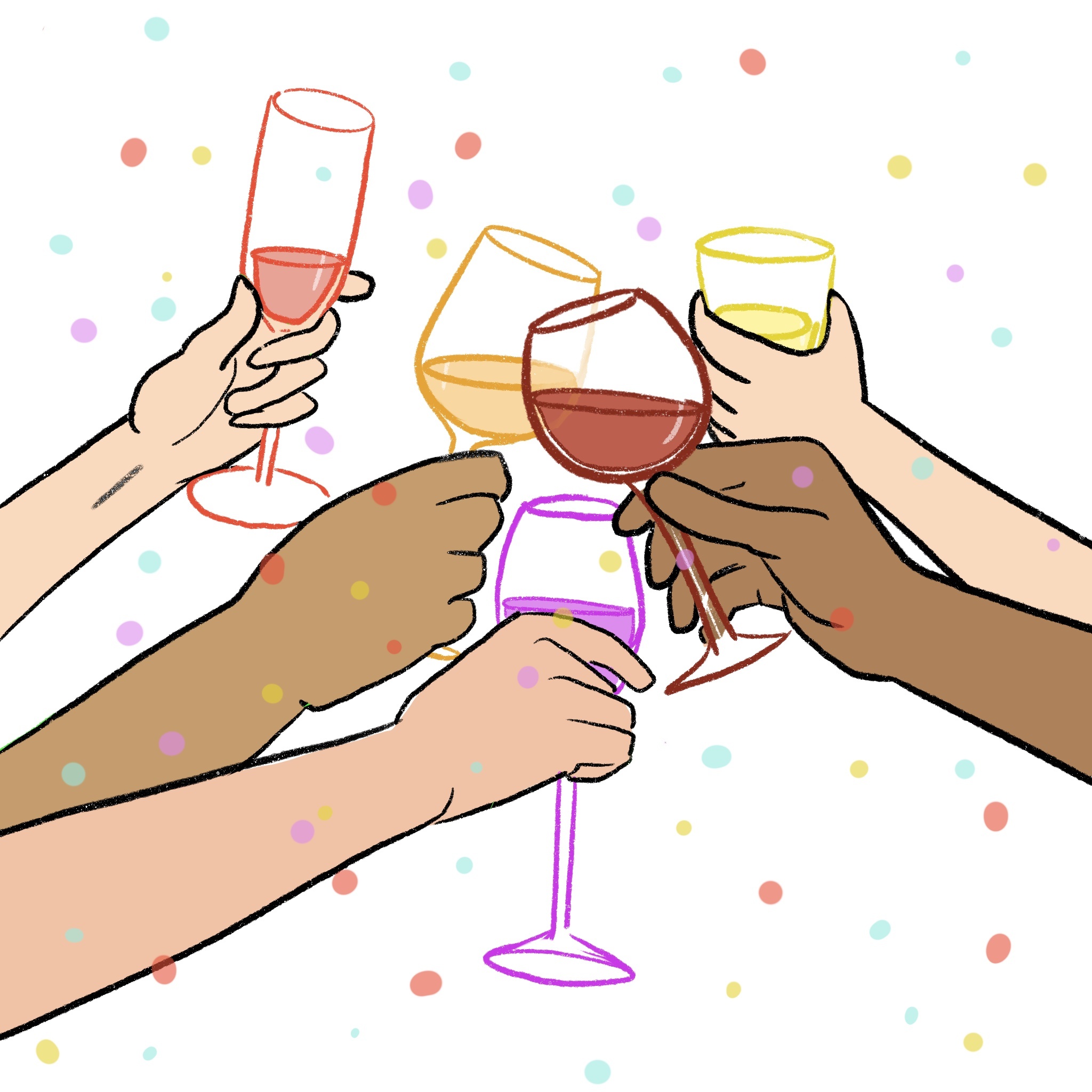 Kaartje Lieneke Post Proost! - De Smaakboutique