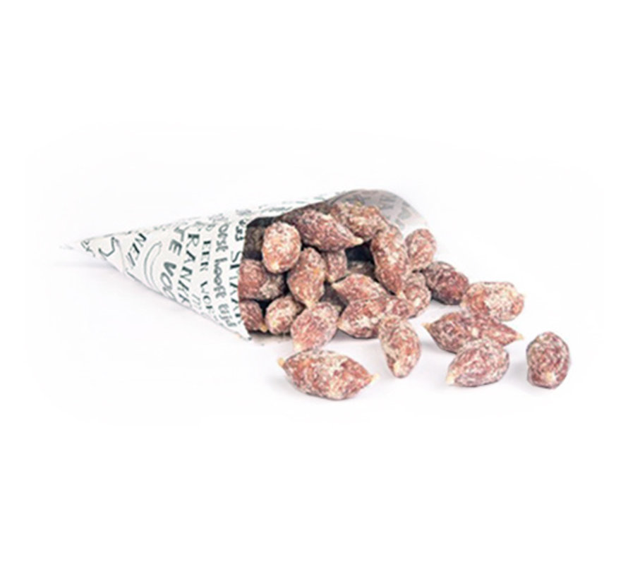 Mini droge worstjes walnoot - DeWorstGroothandel