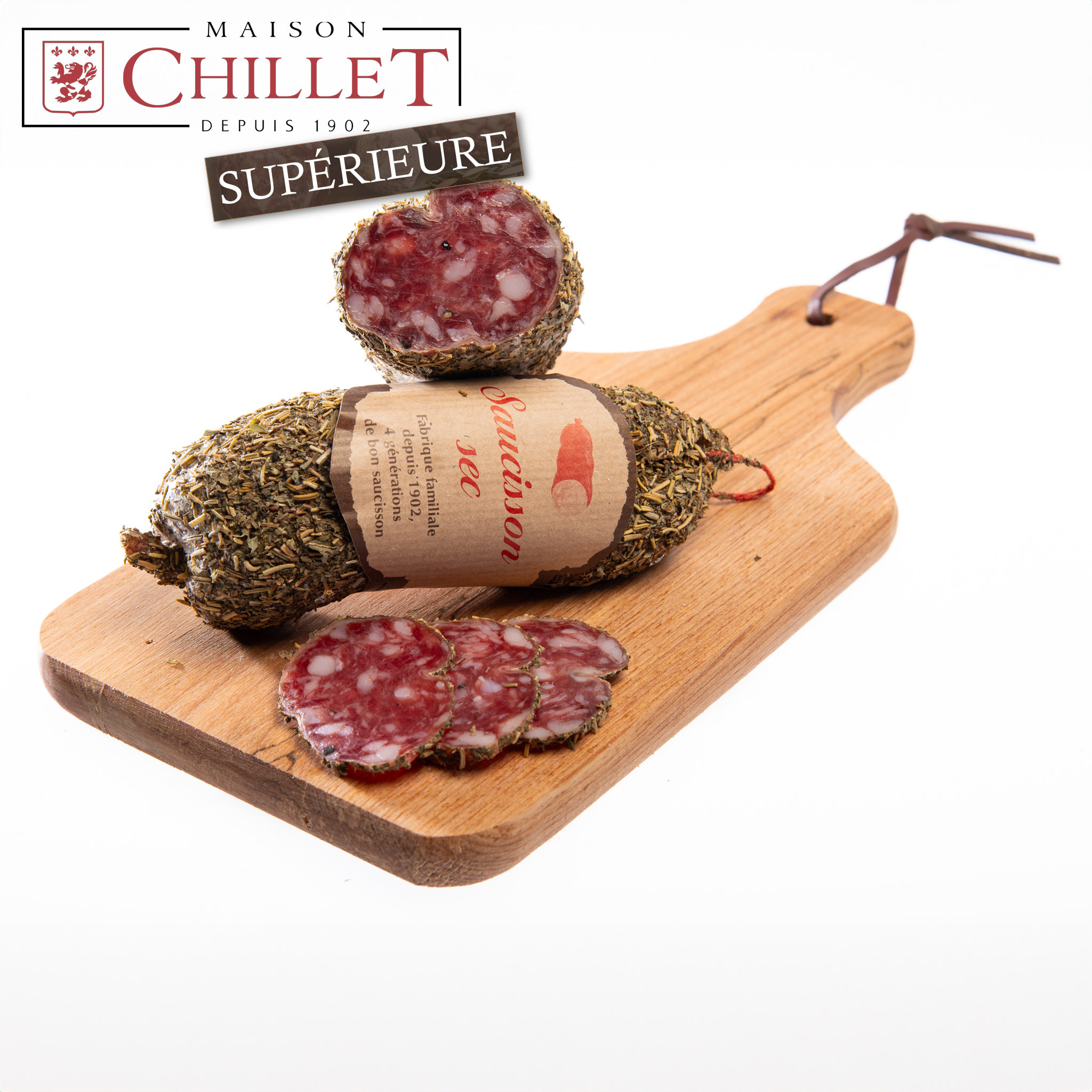 Gedroogde worst met kruiden 200 gram - De Worstgroothandel