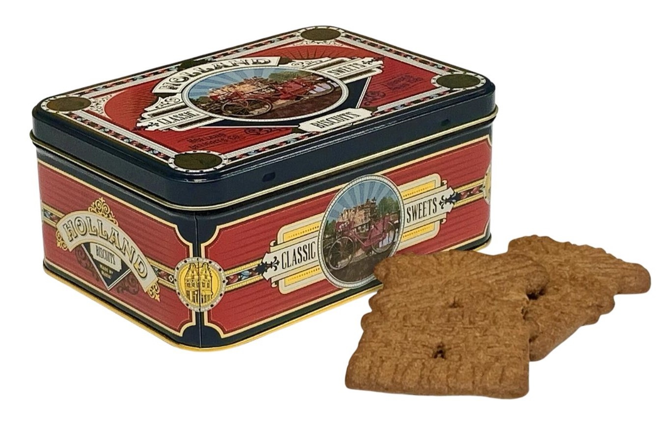 Typisch Hollands Tin gingerbread rectangle Holland - Bicycle deco - www ...