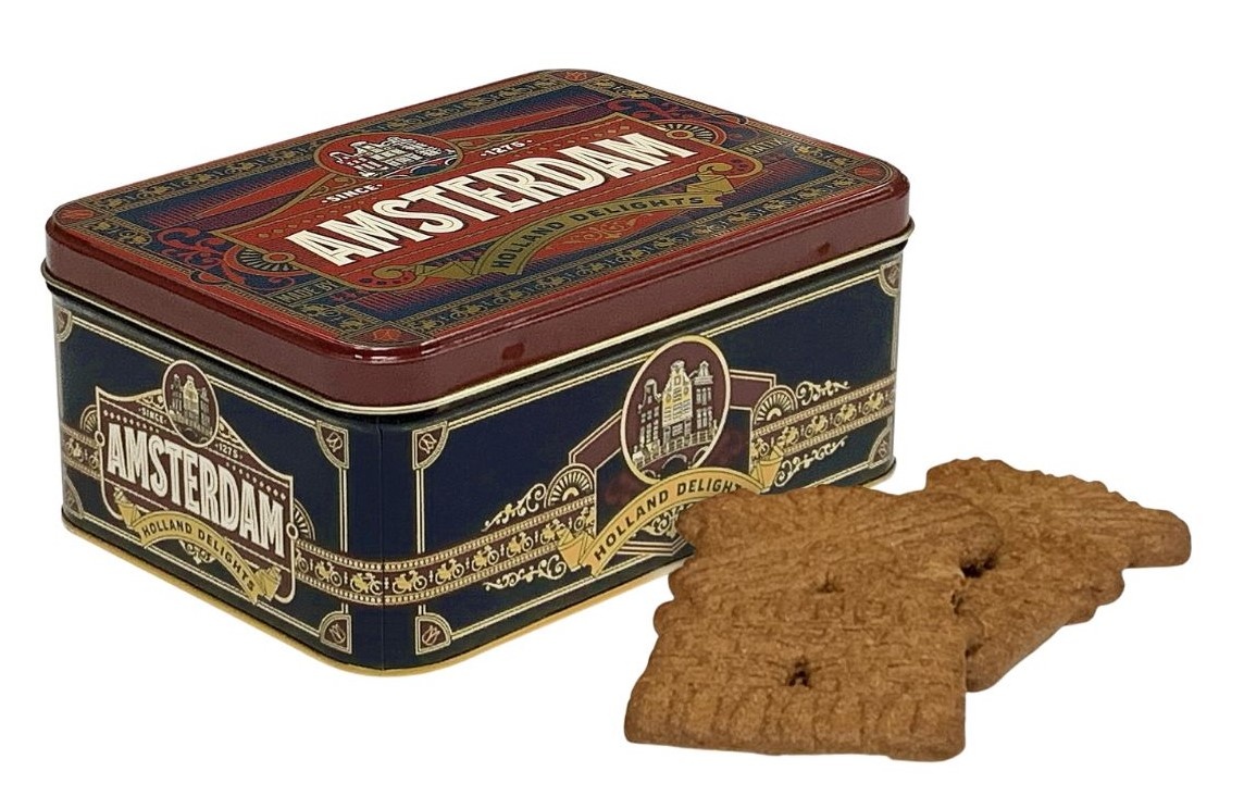 Typisch Hollands Tin gingerbread rectangle Amsterdam - deco - www ...