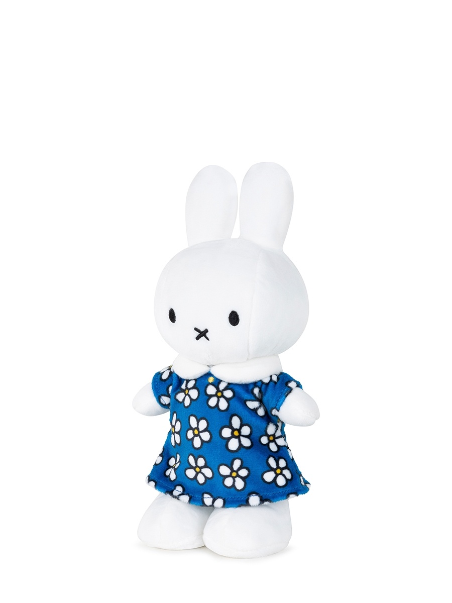 Miffy cuddly toy in floral dress - Typically Dutch - Typical Dutch - Online Holland souvenirshop