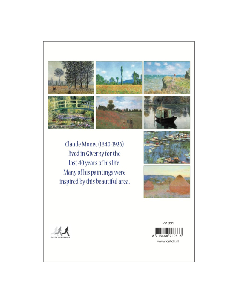 Claude Monet Postcard Pack PP031 - It all starts with a Postcard