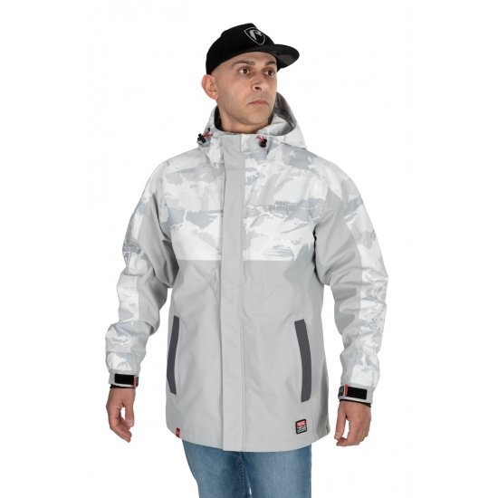light camo triple layer jacket - Hareco Hengelsport