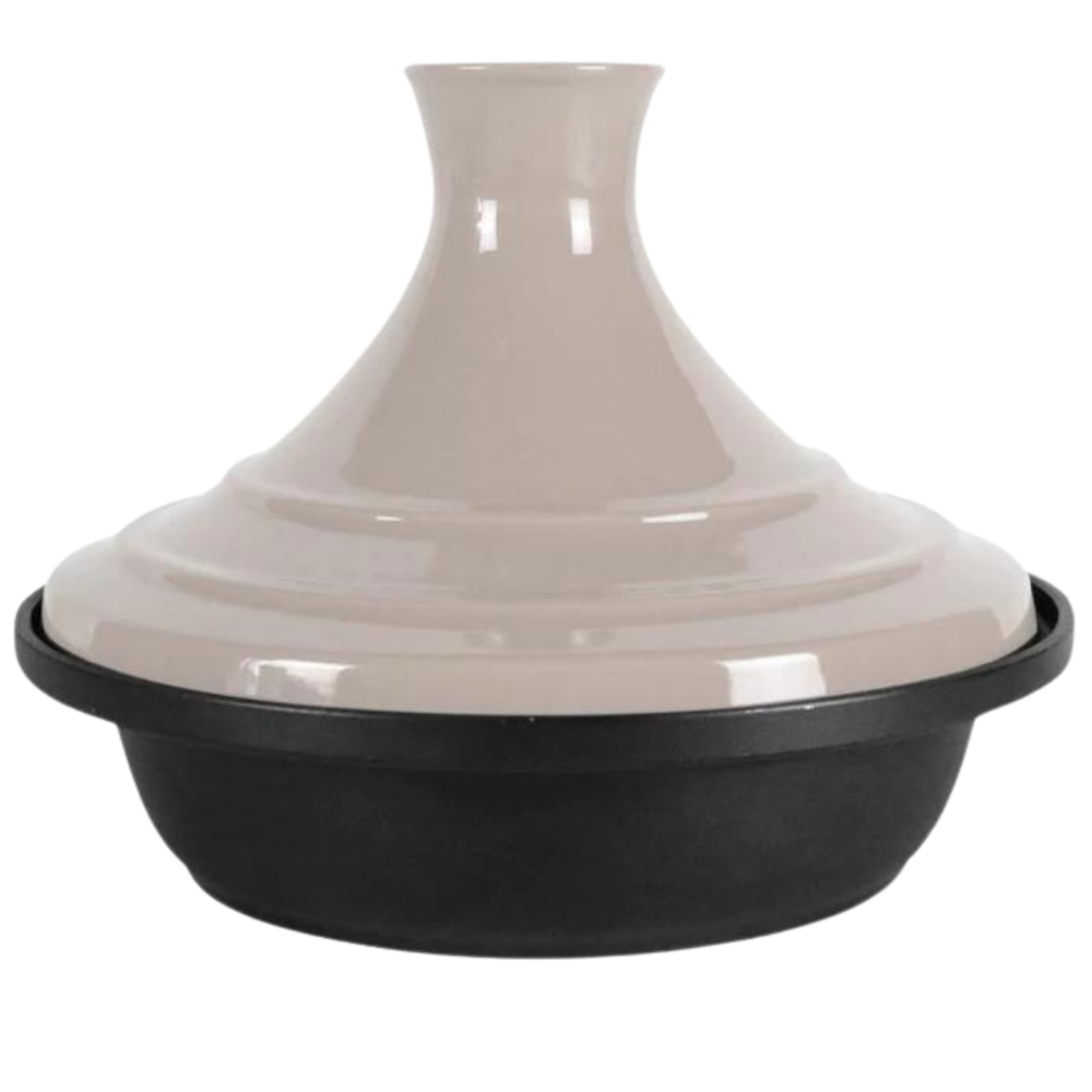 Tajine pan - Keramisch - anti-aanbaklaag - Taupe - Bazaaronline