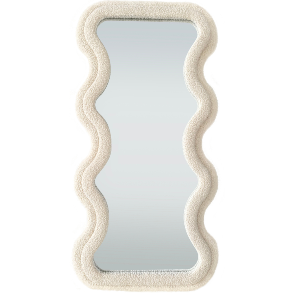 Trendy Wave Teddy Spiegel – Uniek, Luxueus & Trendy - Bazaaronline