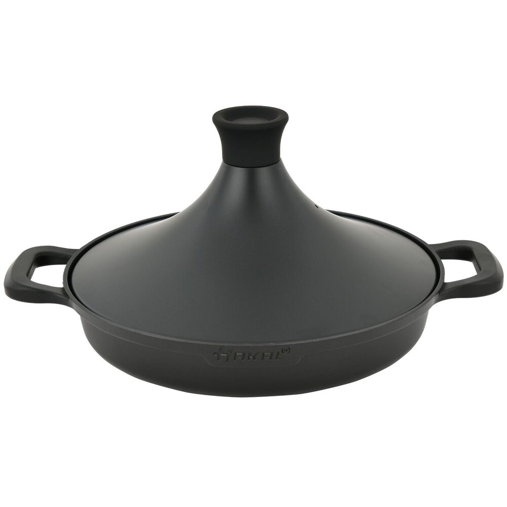 Tajine pan - Keramisch - anti-aanbaklaag - zwart - Bazaaronline