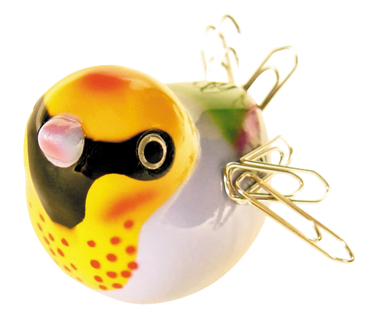 Pylones Magneetvogeltje Piu Piu Yellow - Kado in Huis