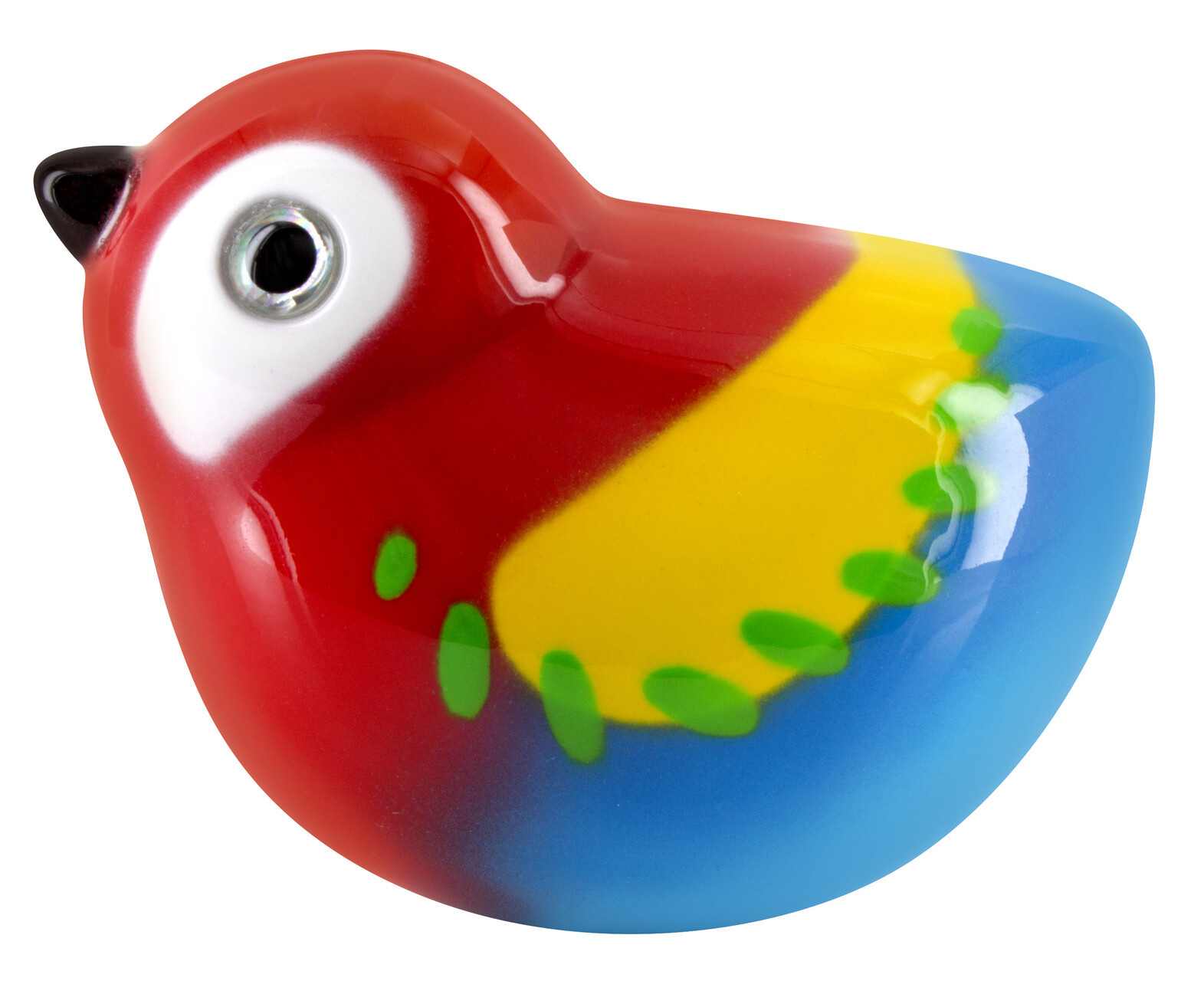 Pylones Magneetvogeltje Piu Piu Scarlet macaw - Kado in Huis