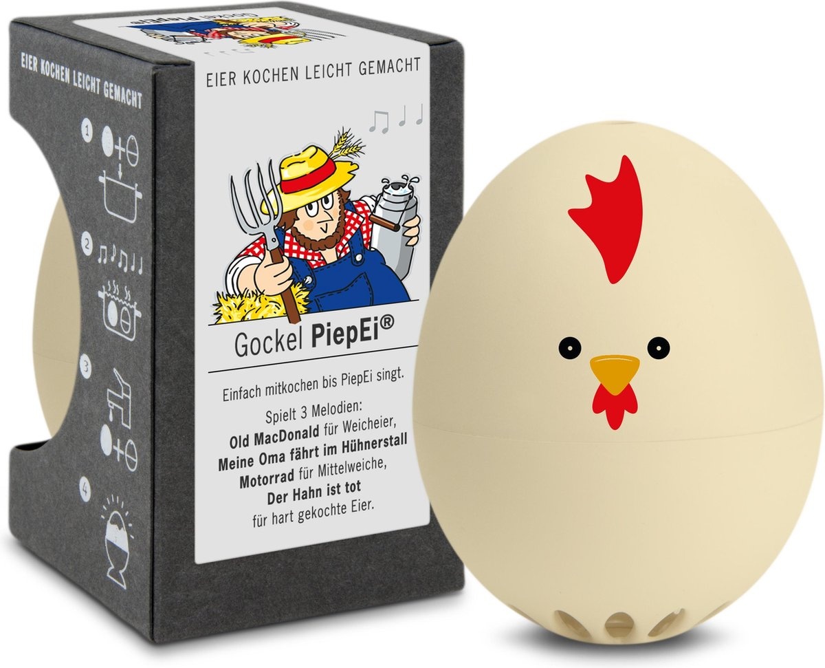 Brainstream BeepEgg Rooster egg timer - Kado in Huis