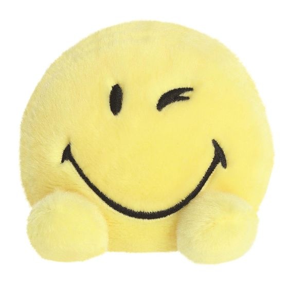 Palm Pals Knuffel Knipoog Smiley Aurora 13 cm - Kado in Huis
